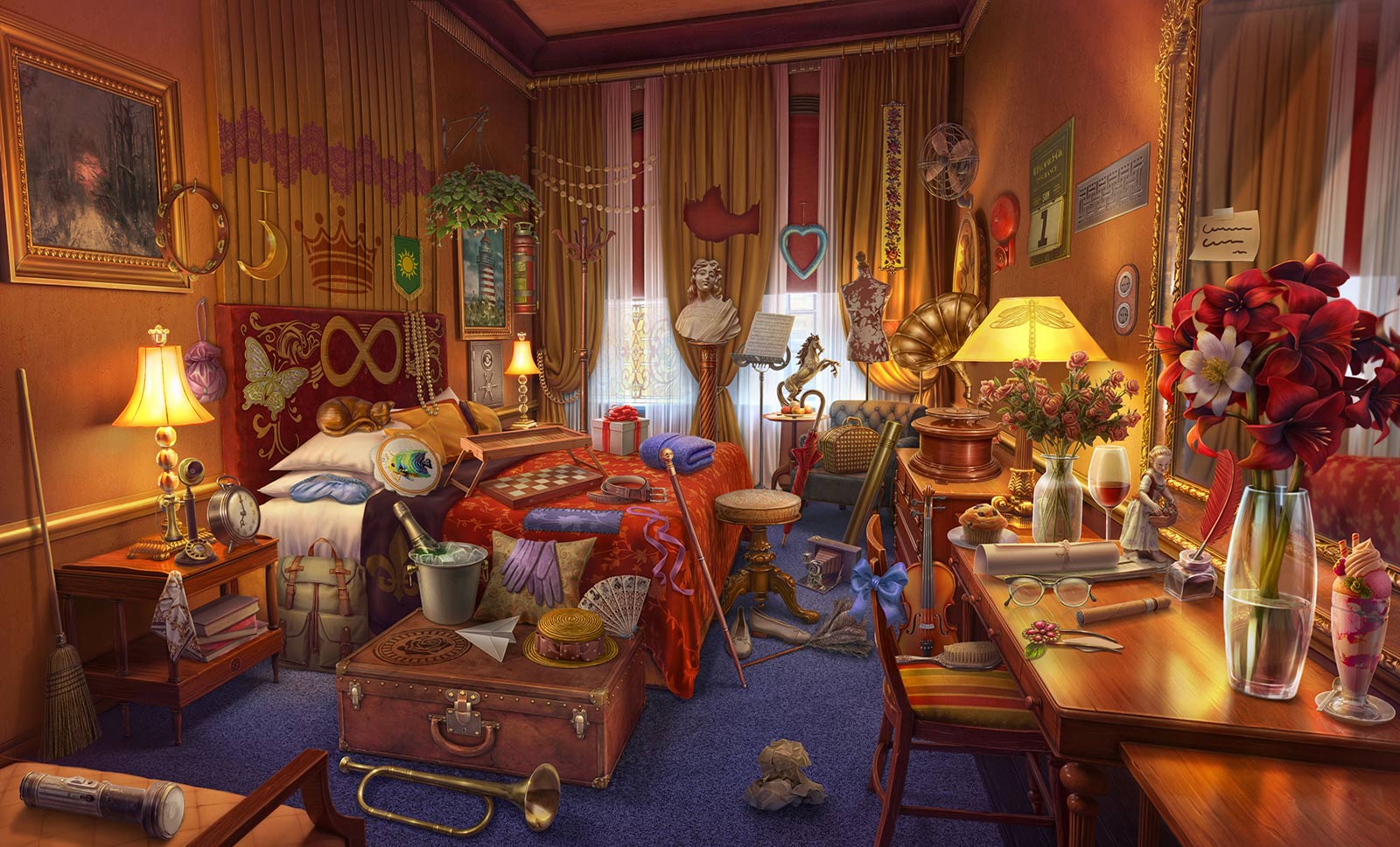 Hidden Objects Art Outsouring | Hidden Object Game Design