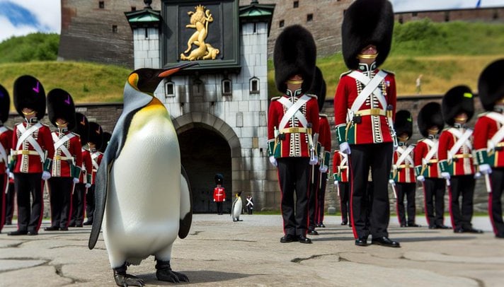 Discover The Royal Journey Of Sir Nils Olav King Penguin
