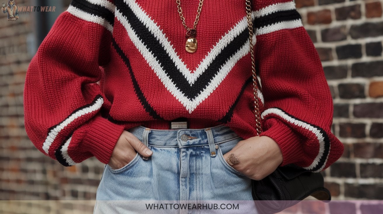 10 Chic Red And Jeans Outfit Ideas For A Casual Look