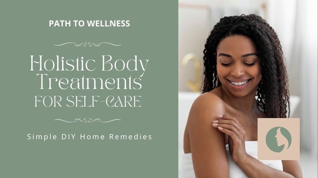 Holistic Body Treatments For Self-Care: Simple DIY Home Remedies ...