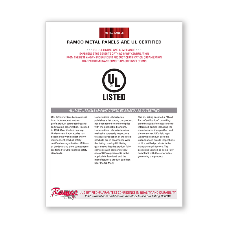 Literature Downloads - Ramco Metal Roofing & Buildings - Indiana
