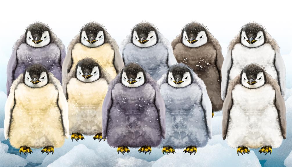 5 Different Kinds Of Baby King Penguin Development Stages