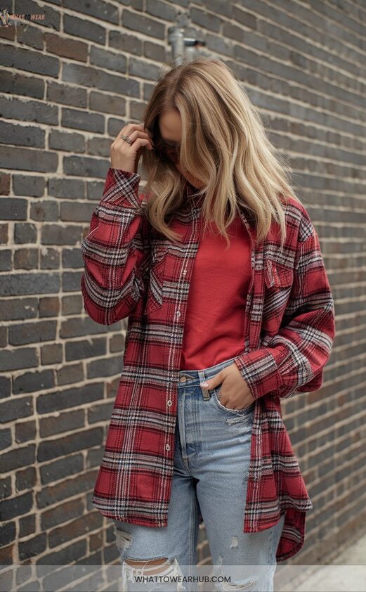 15 Retro Red Outfit Ideas From The 90s