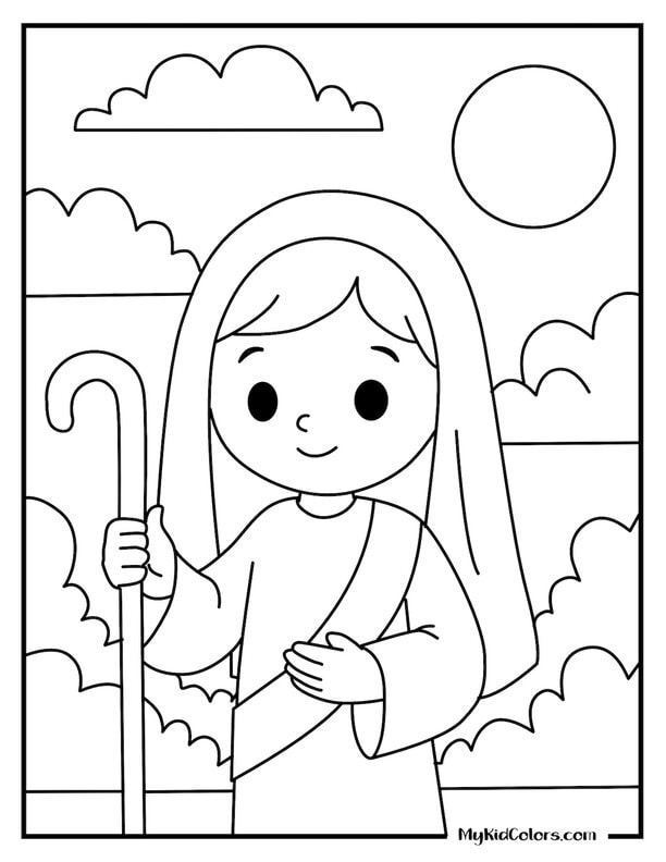 15 Free Sunday School Coloring Sheets for Kids | God's Word