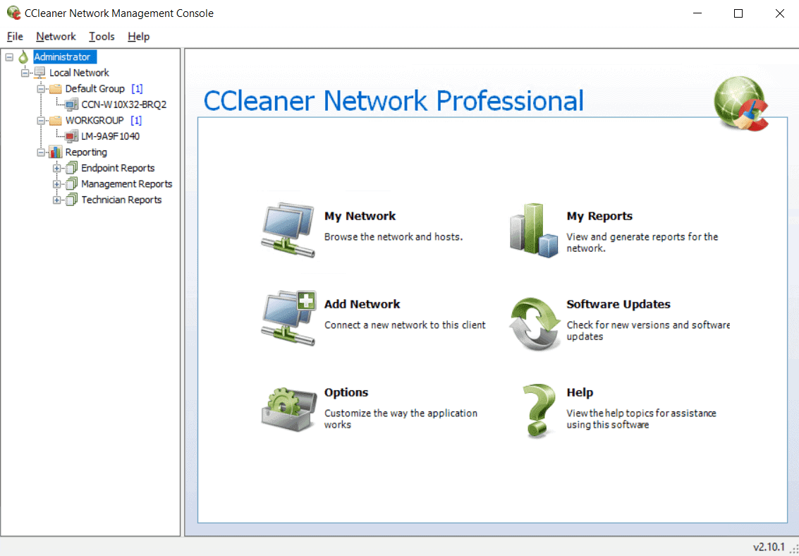 Download CCleaner Network Edition 2.11.38.1