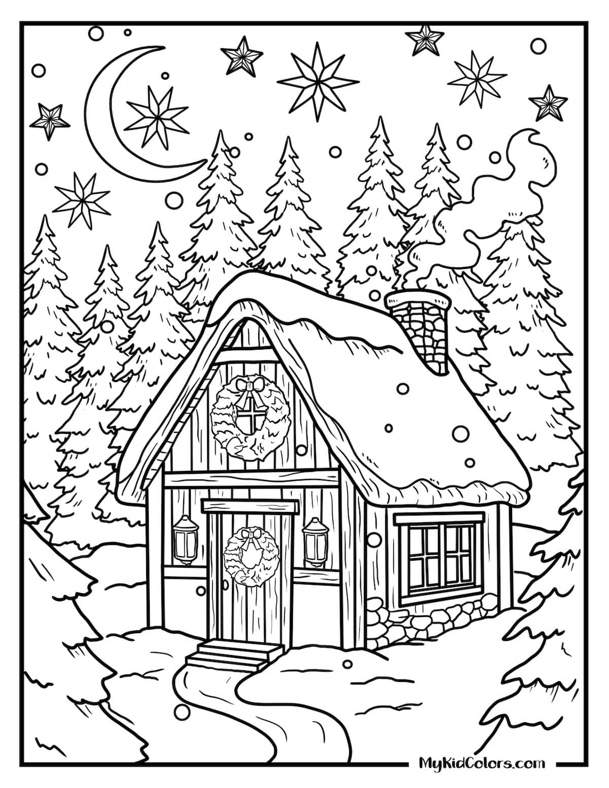 15 Free Yule Coloring Pages (Free PDF Printables)