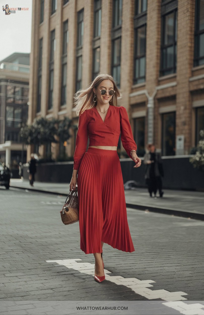 20 Fun Red Outfit Ideas For Parties