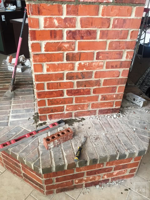 How To Remove Brick The Easy Way • Project Allen Designs