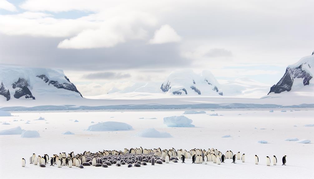 Key Stages In The Life Cycle Of Emperor Penguins