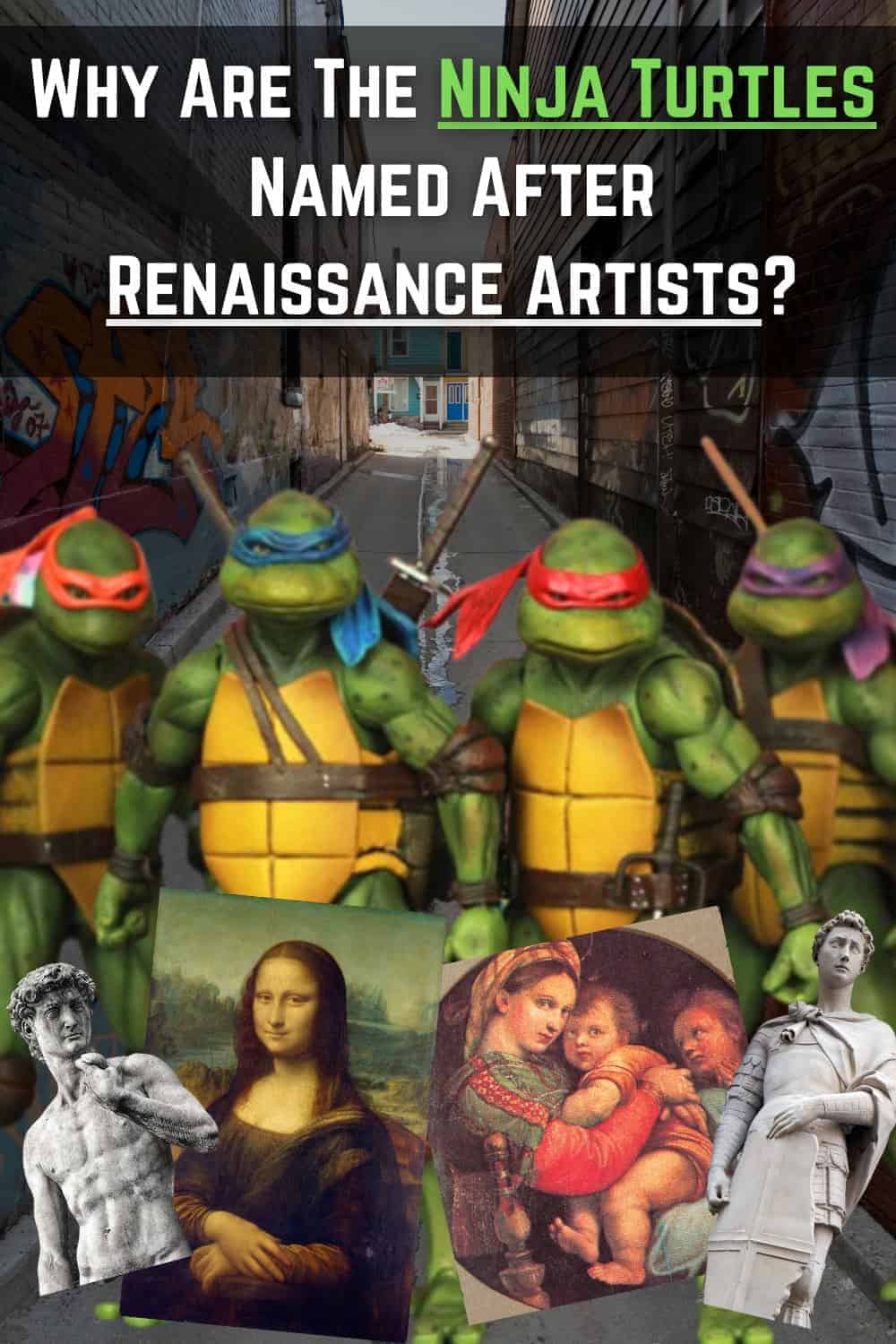 Why Are The Ninja Turtles Named After Renaissance Artists? | 8-Bit Pickle