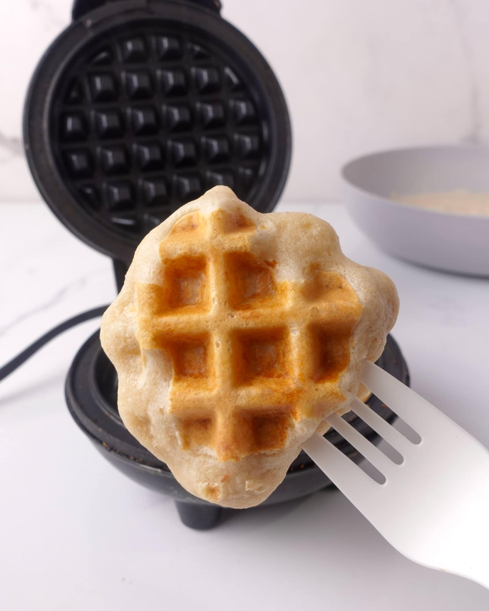 Protein-Packed Chicken & Waffle Bites