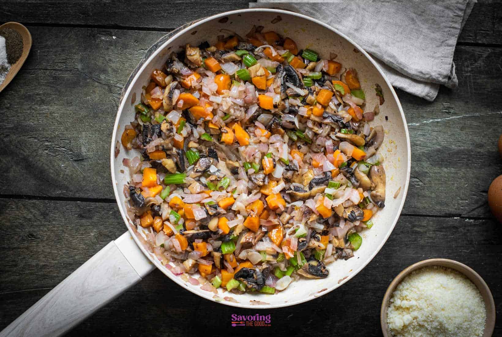 Vegetable Stuffing Recipe (Vegetarian Stuffing) – Savoring The Good®