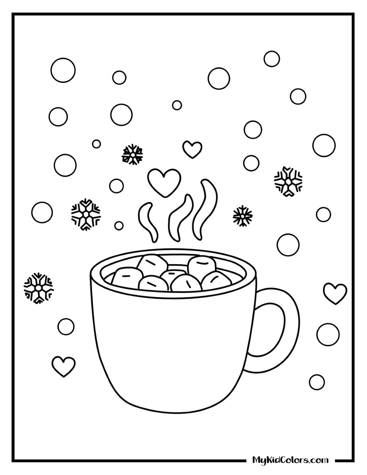free printable coloring pages january