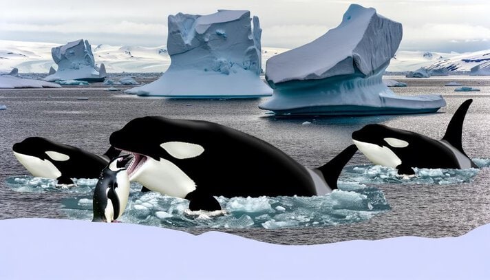 Do Orcas Squeeze Penguins Out Of Their Skin?