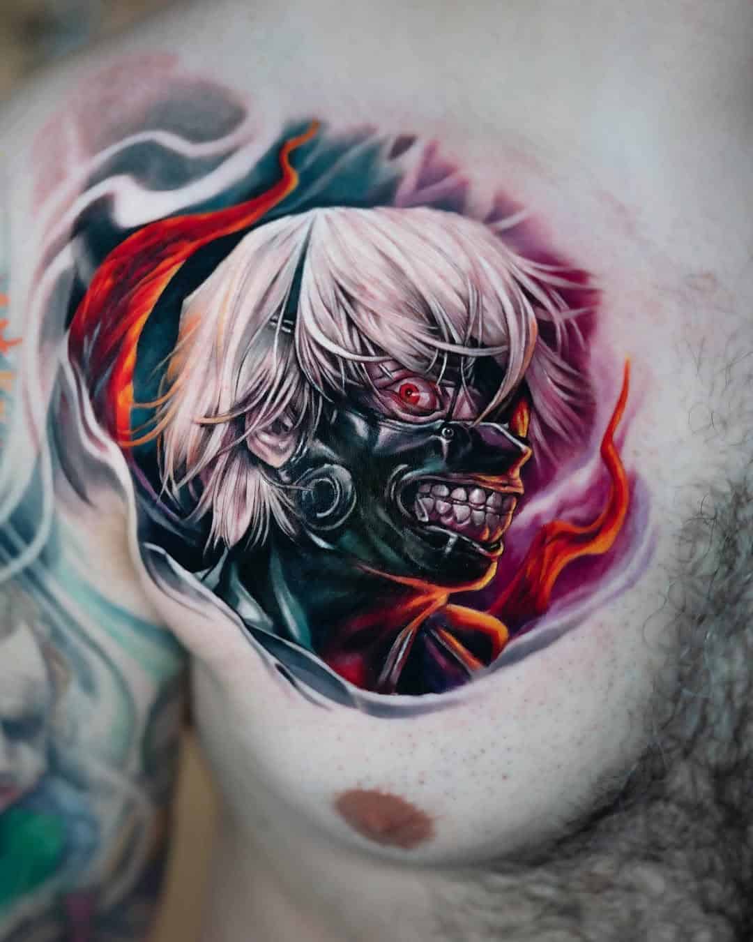Anime hand tattoo ideas photos - Wisconsintattoocompany.com