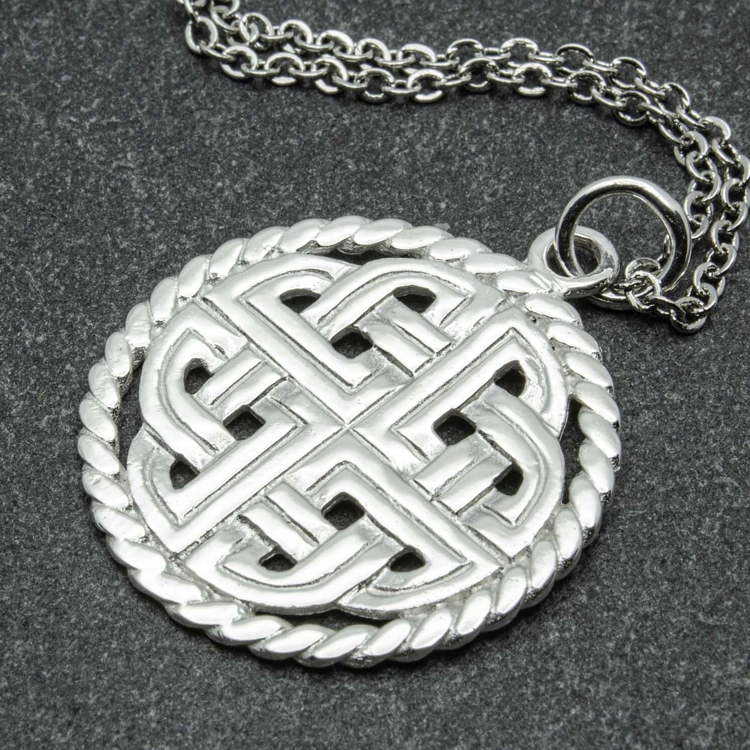 Celtic Pictish Meigle Knot Medallion - Celtic Trove - Celtic Jewellery ...