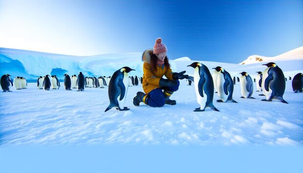 How Friendly Humans Can Safely Observe Emperor Penguins In Their ...