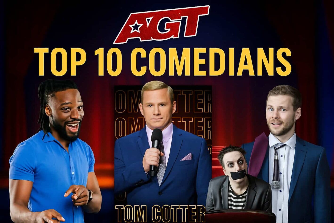 Top 10 Funniest Comedians on America’s Got Talent for Corporate Events ...