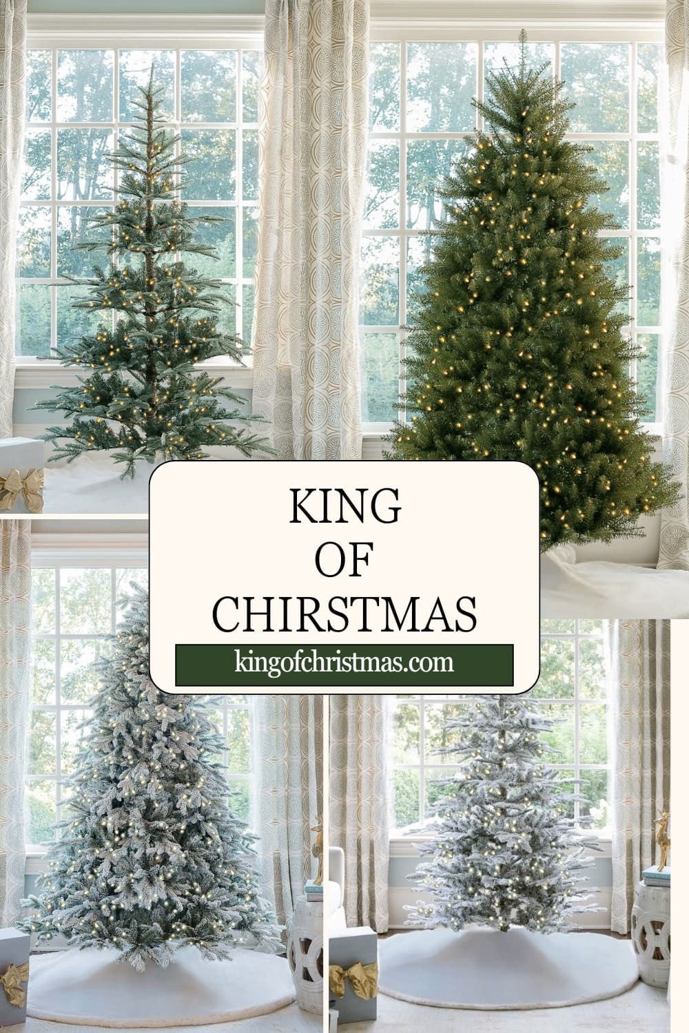 King of Christmas 2024 - GORGEOUS ARTIFICAL CHRISTMAS TREES ...