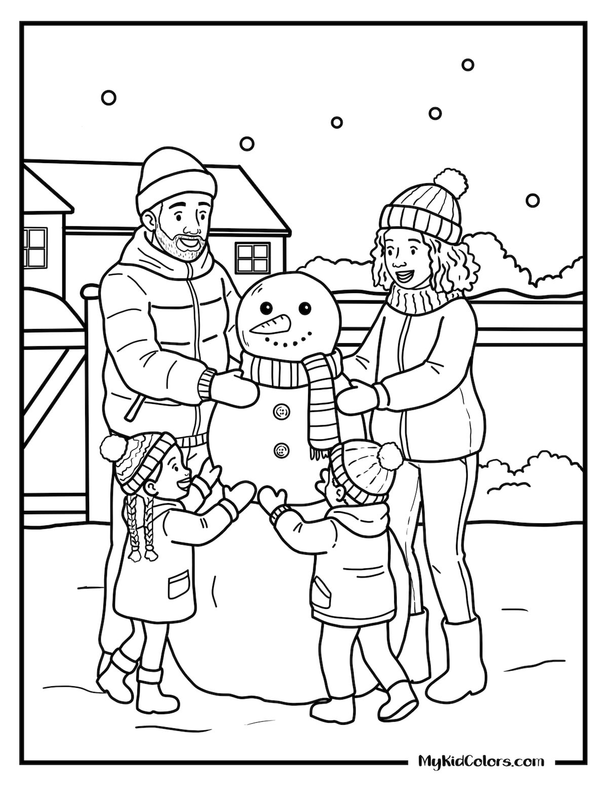 jesus loves you snow much coloring page