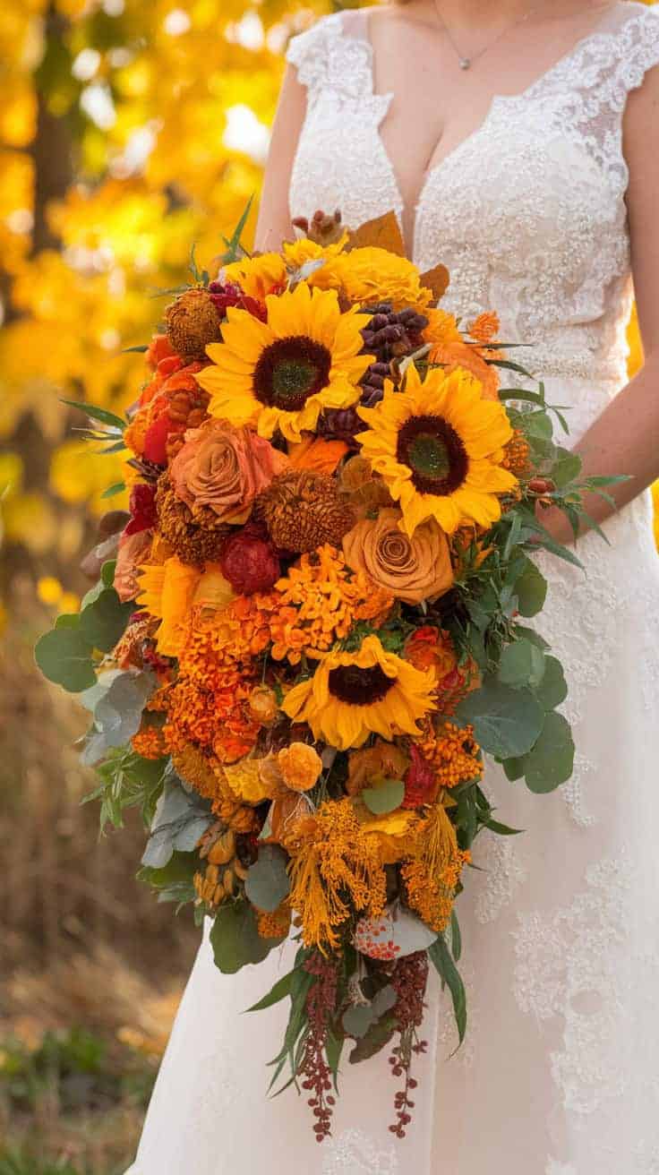 23 Fall Wedding Flowers To Include In Your Big Day!