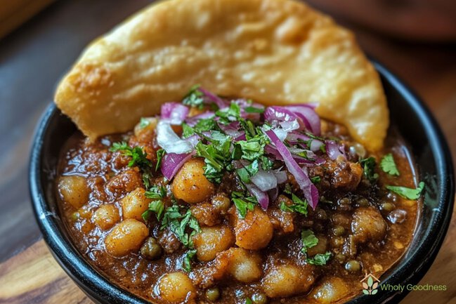 Chole Bhature Recipe - Wholy Goodness