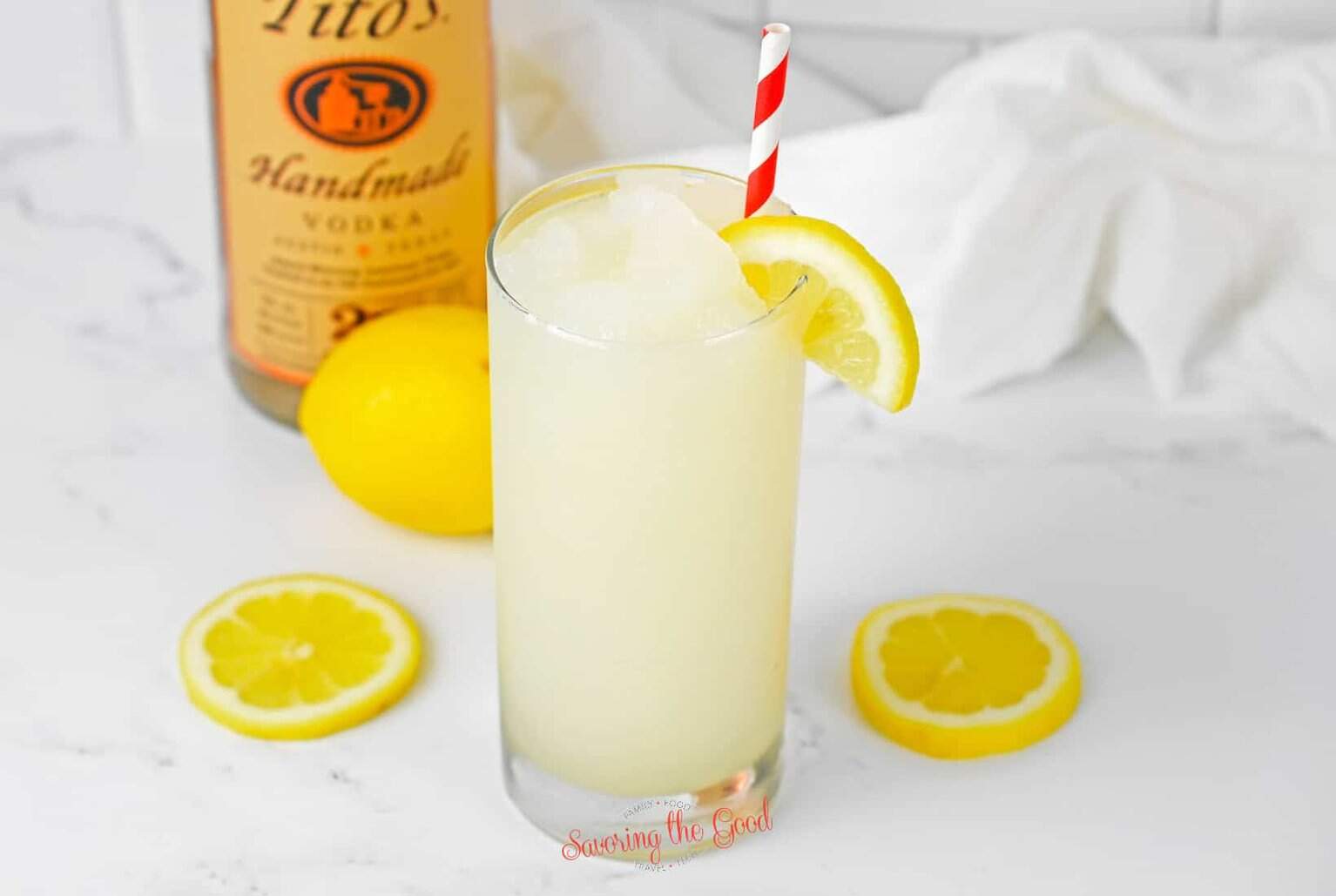 Frozen Lemonade With Vodka – Savoring The Good®