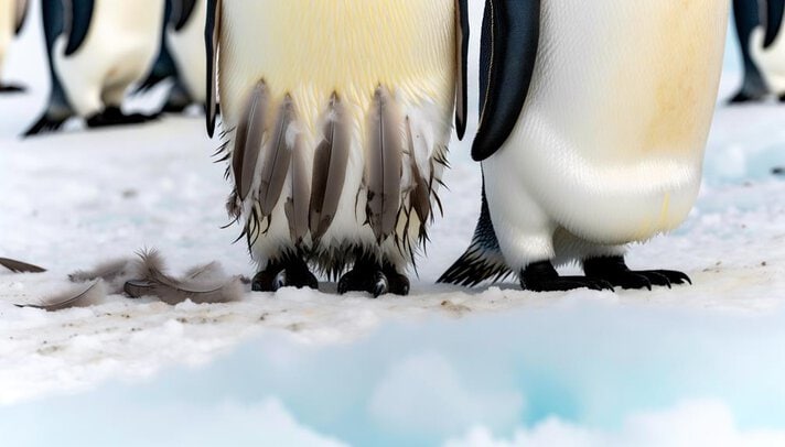Understanding The Insulating Type Of Feathers In Emperor Penguins