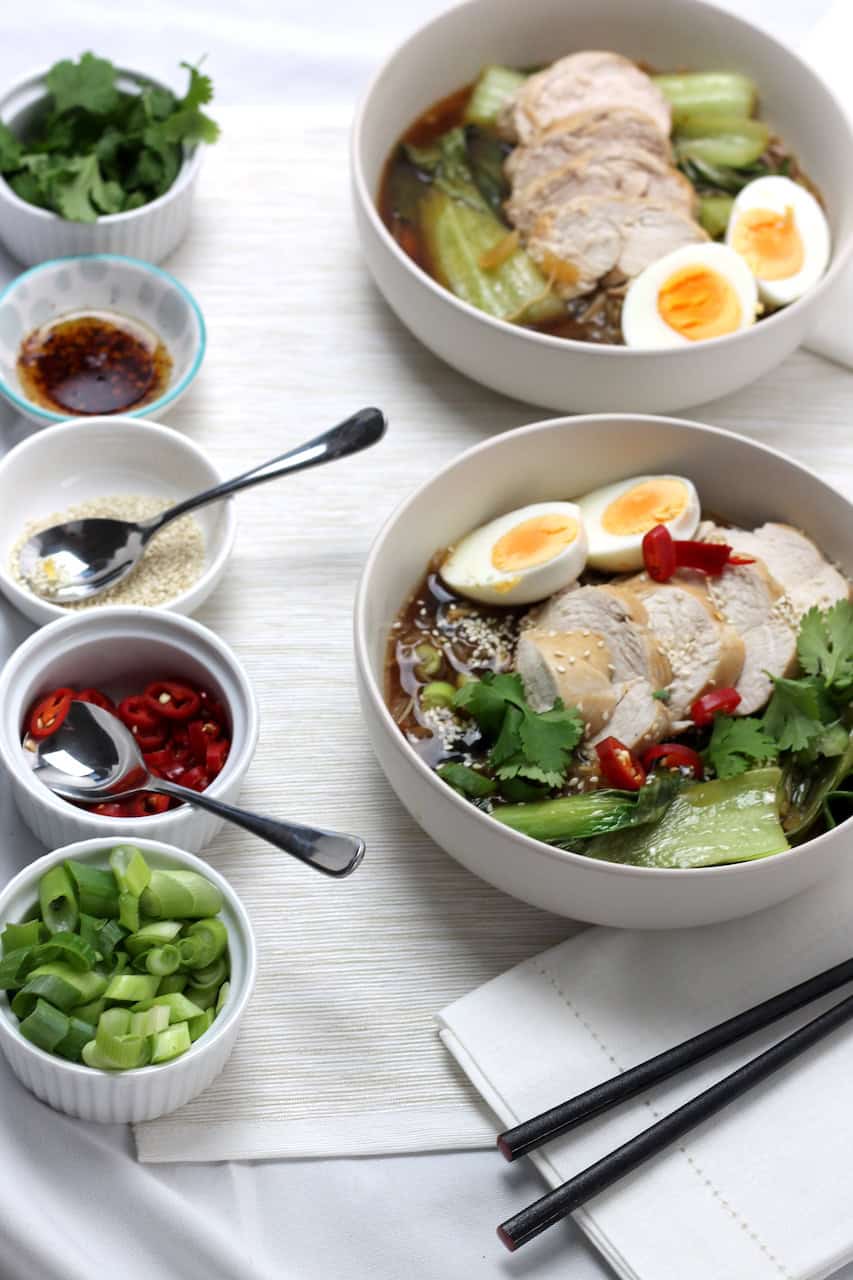 how to make japanese ramen noodle soup