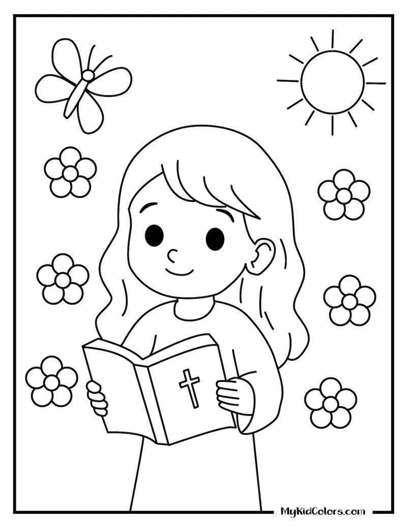 15 Free Sunday School Coloring Sheets for Kids | God's Word