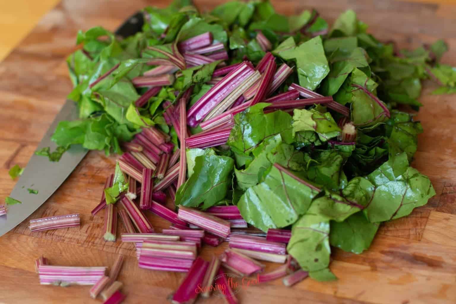 Red Beet Greens Recipe – Savoring The Good®