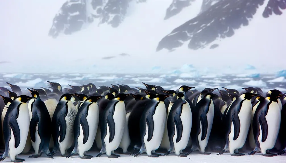 How Do Social Interactions Benefit Emperor Penguins' Survival Together?