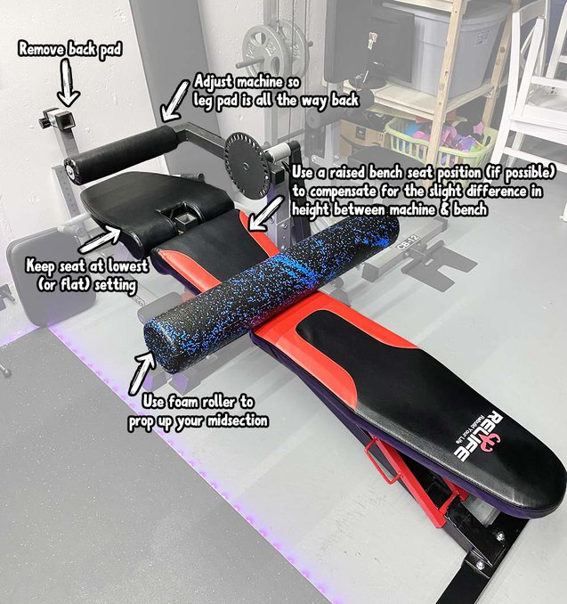 15 Exercises To Do With A Leg Extension/Leg Curl Machine At Home