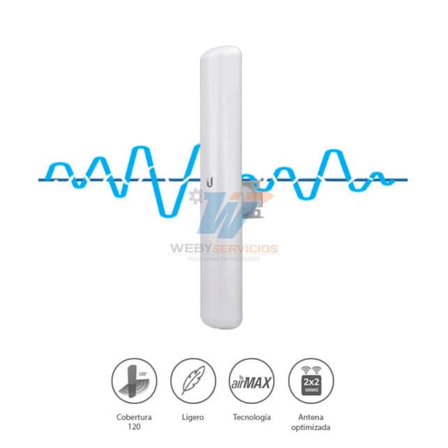UBIQUITI LITEBEAM AC LAP-120 » Weby Servicios