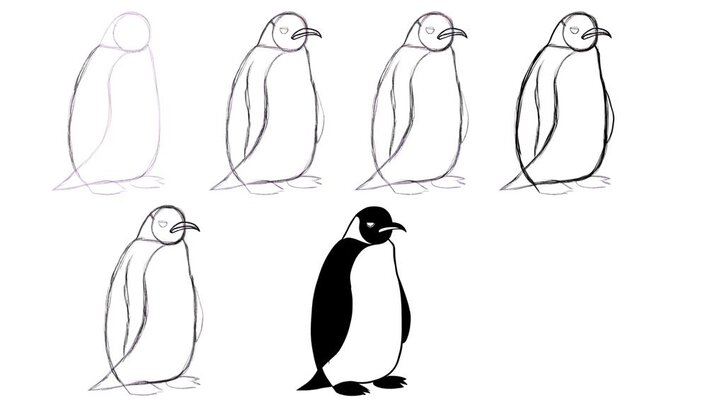 Master The Art Of Drawing An Emperor Penguin In 7 Simple Steps