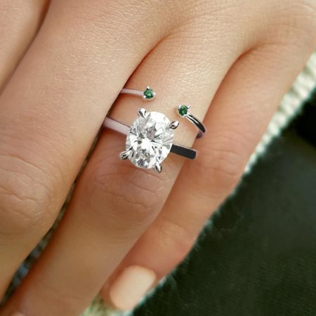 Emerald Rings | Emerald Jewelry - Shiny Rock Polished