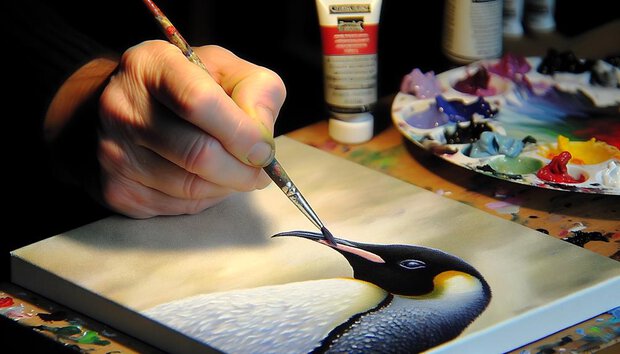 7 Simple Steps To Paint A Penguin