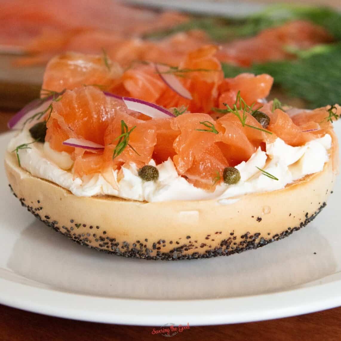 Homemade Salmon Lox Recipe (Cured Salmon) aka Gravlax
