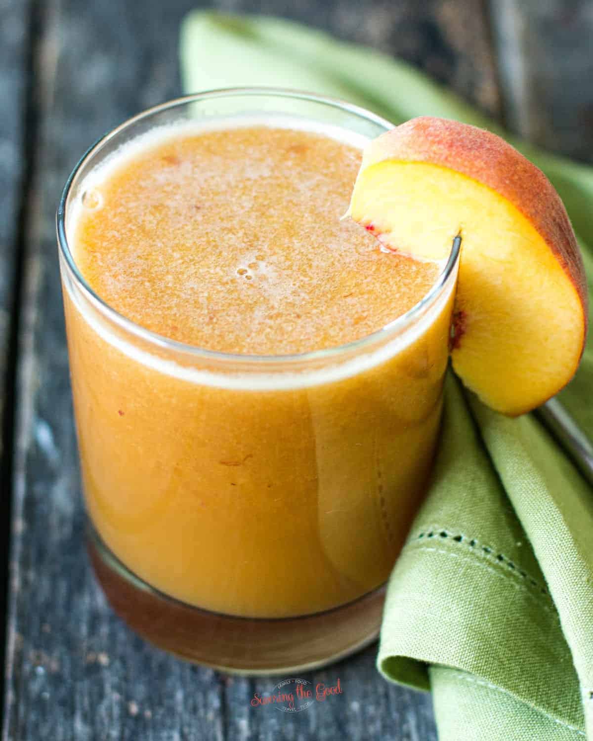 Fresh Peach Juice Recipe (How to make Peach Nectar Juice)