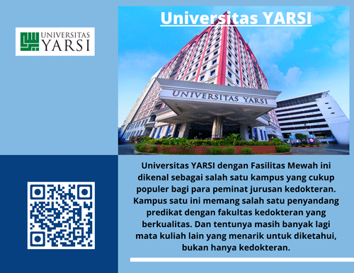 Yuk Simak Keunggulan Universitas YARSI Sebagai Kampus Terjangkau ...