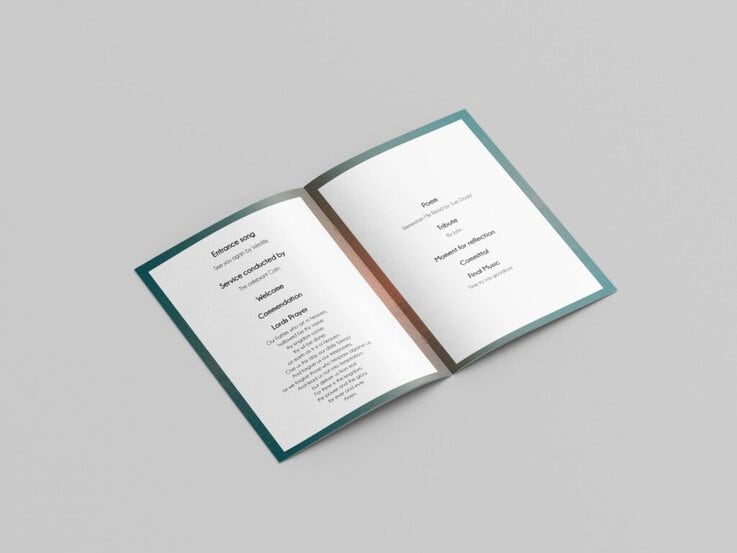 Example of a Funeral Order of Service: A Guide to Honouring Loved Ones ...