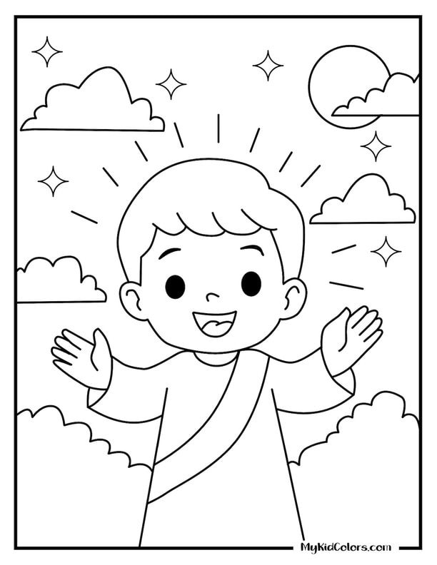 15 Free Sunday School Coloring Sheets for Kids | God's Word