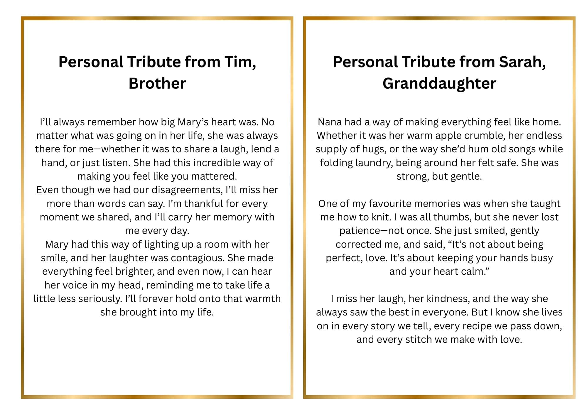 Crafting a Heartfelt Eulogy for Mother: A Powerful Tribute to Honour ...