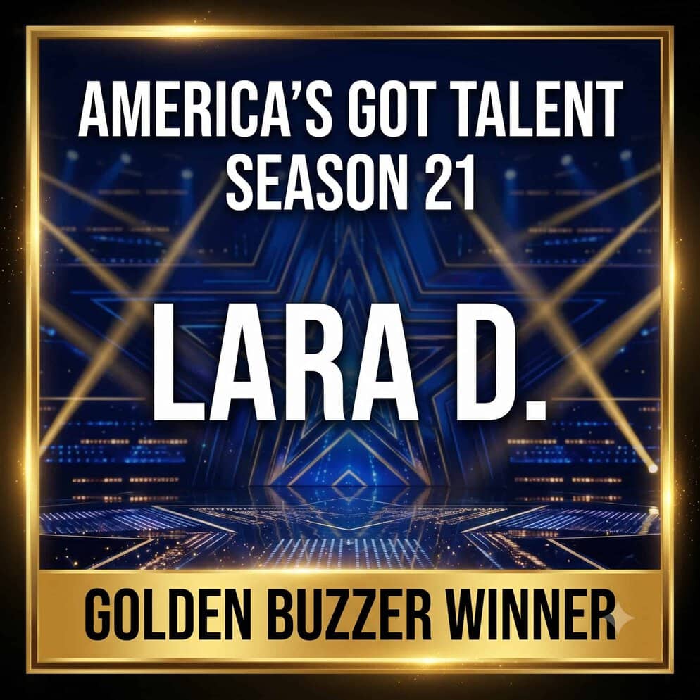 Lara D AGT Season 21 Golden Buzzer Winner