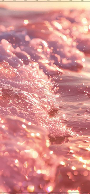 25 FREE Aesthetic Glitter Water Phone Wallpapers: 4K Ocean - Adore ...