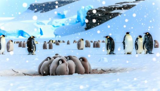 Key Stages In The Life Cycle Of Emperor Penguins