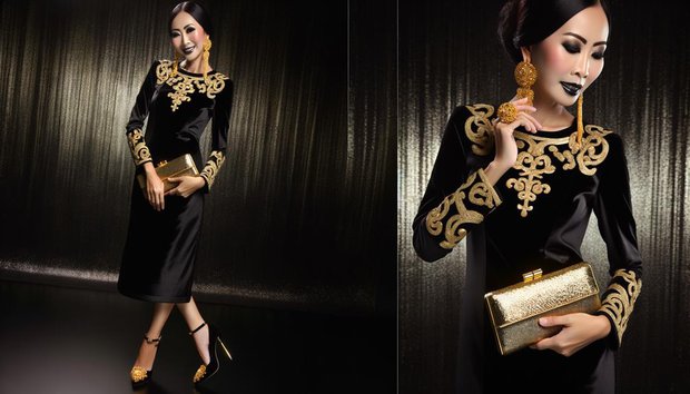 What To Wear To A Black And Gold Themed Party? Outfit Ideas