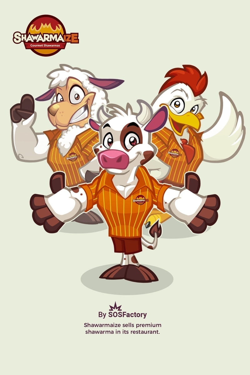 Mascot Design for Fun Companies » SOSFactory