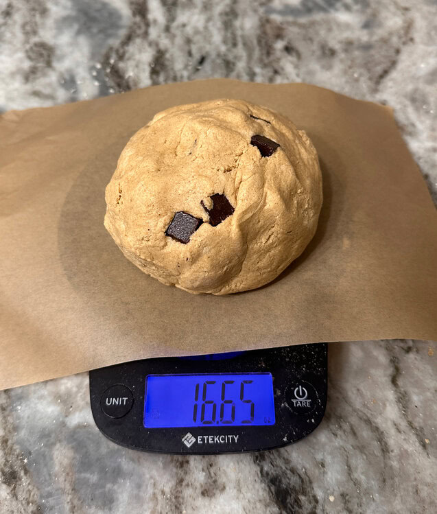 High-Protein Chocolate Chip Skillet Cookie
