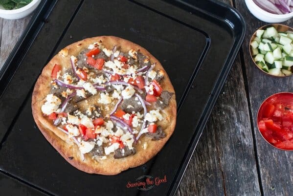Gyro Pizza Recipe – Savoring The Good®